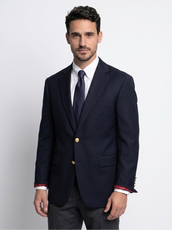 Hart Schaffner Marx | Suits & Blazers | Hart Schaffner Marx Navy Blazer ...